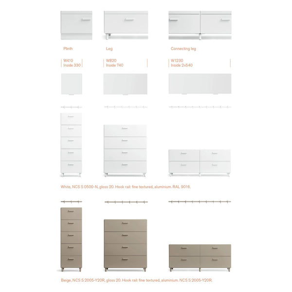 Relief Hook Rail by TAF Architects for String — haus®
