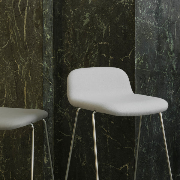 Just Bar Stool Upholstered With Backrest by Normann Copenhagen — haus®