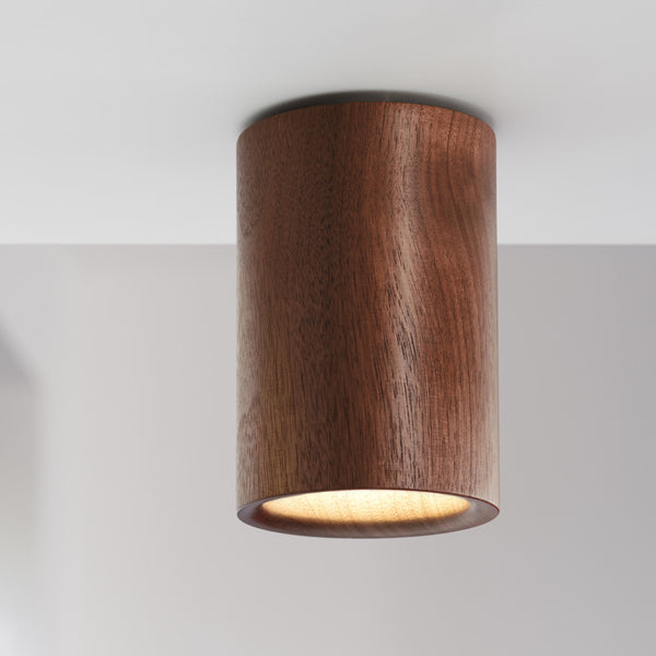 Solid Downlight Cylinder - Wood by Terence Woodgate — haus®
