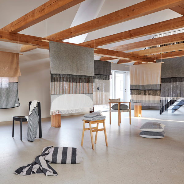 Aymara Plaid Pattern Cream by Form and Refine — haus®