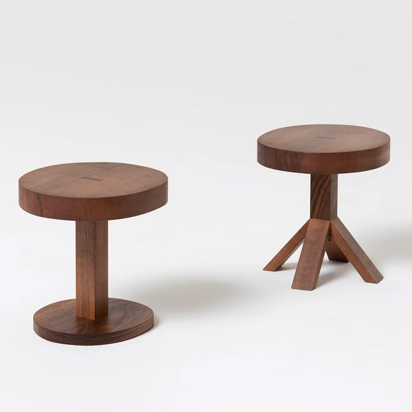 Left & Right Side Tables by Ilse Crawford & Oscar Peña for SCP — haus®